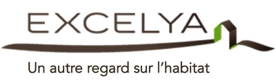 logo Excelya couleurs-autre regard sur l'habitat - Excelya
